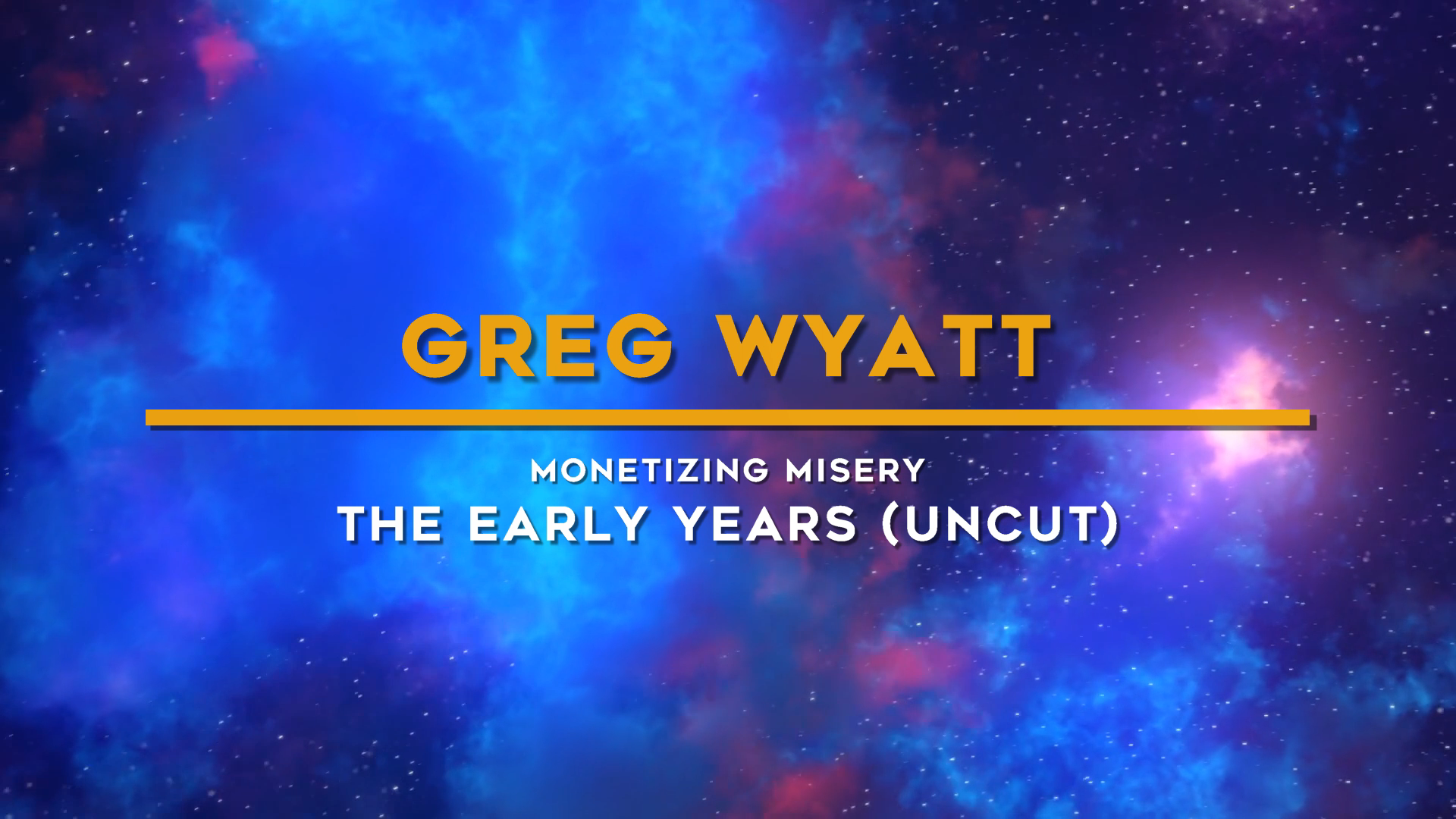 Greg Wyatt My Early Years Greg Wyatt And The Truth About Jabs